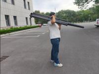 China 10m 12m carbon fiber tripod telescopic mast for camera carbon tripod pole for sale