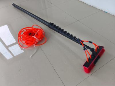 China heavy duty 9m 12m 15m Carbon Fiber Telescopic Window Cleaning Pole for sale