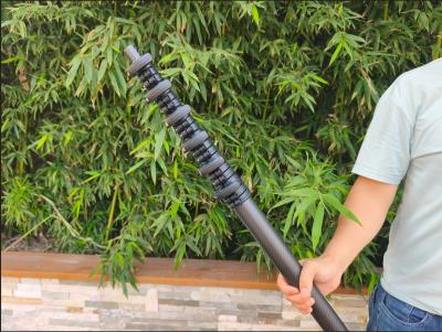 China 35ft carbon fiber extension pole  telescopic carbon fiber pool pole for sale