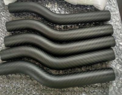China curved bent carbon fiber tube for rc planes  UA carbon fiber wings tube for sale