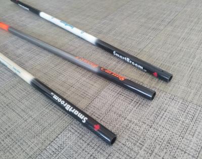 China 120 cm length carbon fibre handles  carbon fiber curling sports pole  Hockey stick for sale