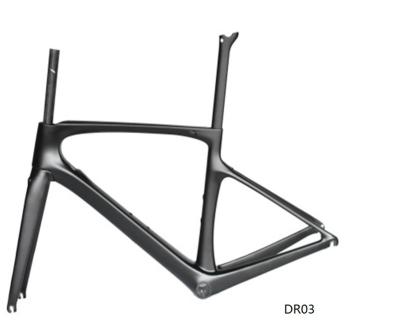 China high stiffness Disk brake/V-brake Carbon fibre bike  bicycle frames forks for road bike/city bike for sale
