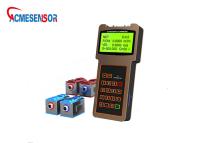 China Handheld Supersonic Flow Meter RS232 AC100-300V Ultrasonic Flow Measurement Devices for sale