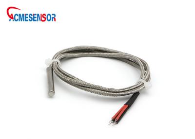 China Grade B Waterproof Pt100 Temperature Sensor 3 Wire RTD Probe 100 Ohm for sale