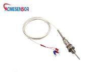 China Aviation Plugs Waterproof Temperature Sensor Pt 100 Rtd Seamless 304 for sale