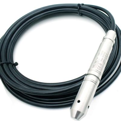 China Industrial Submersible Level Sensor 24VDC Diesel Tank Level Meter 4-20mA for sale