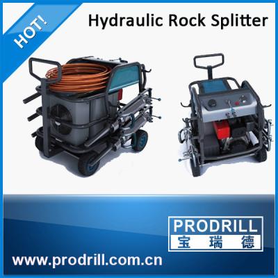 China Diesel Power Type Hydraulic Stone Splitter for Drilling for sale