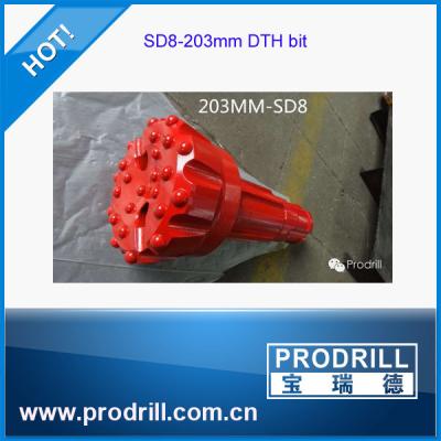 China SD8 203mm DTH Hammer Bits for sale