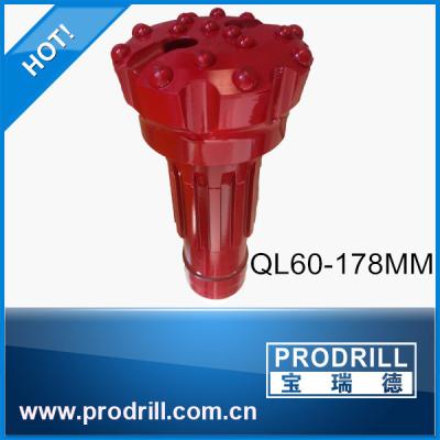 China QL60 178MM DTH Hammer Bits for sale