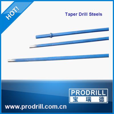 China Tapered Drill Rod for Shank Hexagon: 19 x108 mm, 22x 108mm, 25 x108 mm,  25 mmX159 mm for sale