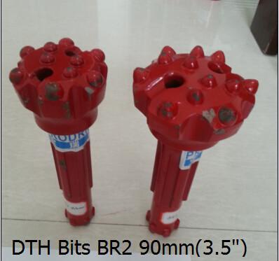 China DTH Button bits BR2 - 90mm(3.5