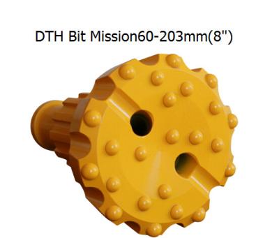 China DTH Bit Mission60 203MM 8 inch high Air pressure DHT bits for sale