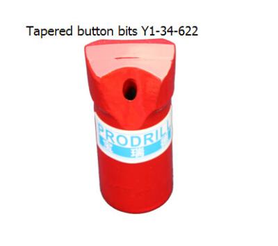 China Tapered button bits Y1-34-622 for sale