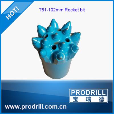 China T51 Thread button bits for water well drilling for sale