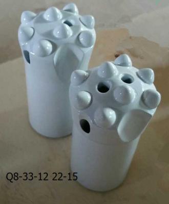 China Q8-33-12 22-65mm Tapered Button Drill Bit for sale