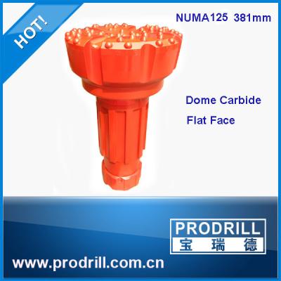 China DTH Bit Numa125  381mm  dome carbide with flat face for sale