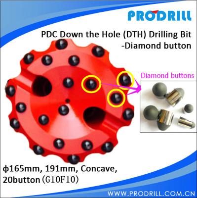 China Diamond DTH bit PDC bit for sale