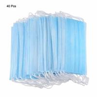 China Dust Pollution Disposable Respirator Mask 3 Ply Disposable Face Mask for sale