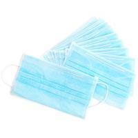 China Medical Disposable Respirator Mask Earloop Face Mask Surgical Disposable 3 Ply for sale