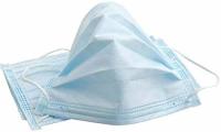China Waterproof Disposable Mouth Mask Three Ply Disposable Half Mask Respirator for sale