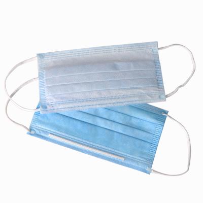 China Antibacterial Disposable Earloop Face Mask 3m Disposable Respirator for sale