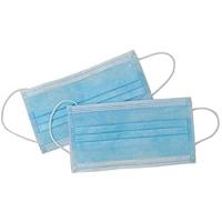 China 3 Ply Non Woven Disposable Earloop Face Mask CE FDA Approved for sale