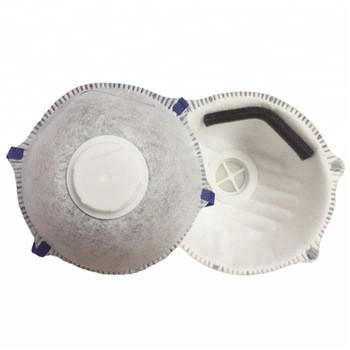 China Cup Style FFP2 Dust Mask With Elastic Strip Meltblown Fabric for sale