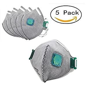China Activated Carbon Cup Valved Dust Mask Disposable Nonwoven pm2.5 for sale