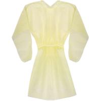 China Comfortable Soft Yellow Disposable Isolation Gowns Personal Safety for sale