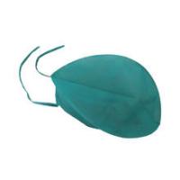 China Non Woven Disposable Bouffant Surgical Caps Blue Green For Laboratory for sale