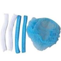 China Pp Non Woven Disposable Bouffant Cap Biodegradable For Food Industry for sale