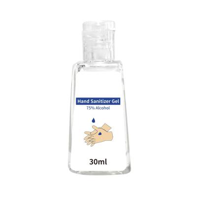 China FDA CE 75% alcohol waterless Good sale Custom 30ml 50ml 100ml Antibacterial Wash Hand Sanitizer Gel for sale