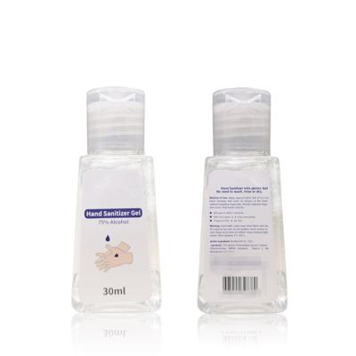 China 30ml Disposable Waterless Hand Sanitizer / Germicidal Hand Disinfectant Gel Antibacterial Portable Household for sale