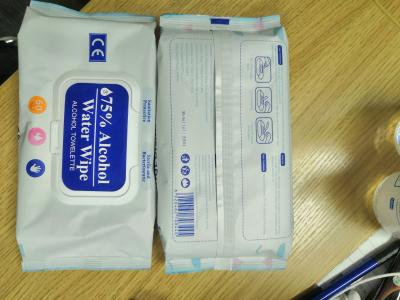 China Antiseptic Alcohol 75% Disinfectant Wet Wipes for sale