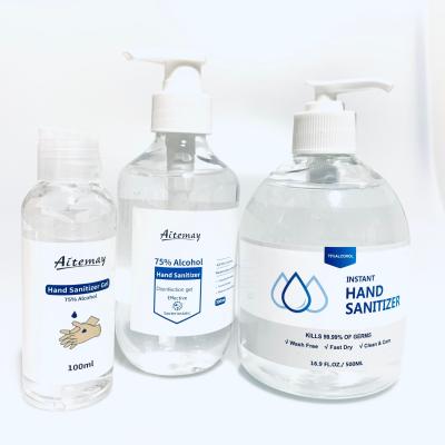 China Hygienic Ethyl Alcohol 18 Oz Hand Disinfectant Gel for sale