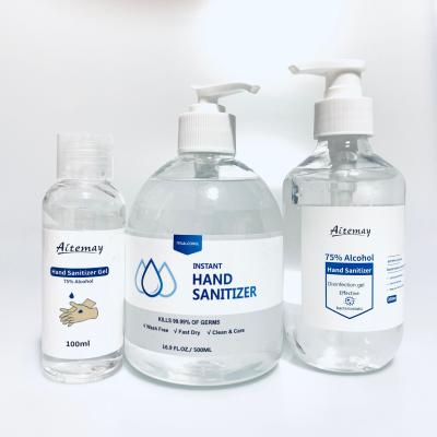 China Waterless Moisturizing PPE Alcohol Gel Hand Sanitizer for sale