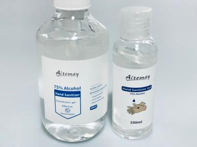 China Sterilizing Water Free MSDS Hand Disinfectant Gel for sale
