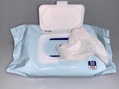 China Soft Non Woven Cleaning 45 Gsm Lysol Wet Wipes for sale