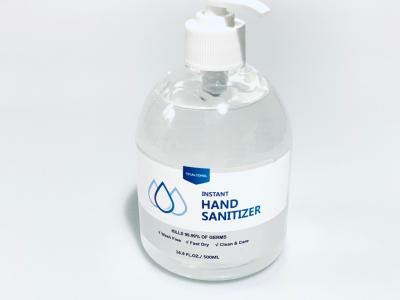 China Good Smelling Disinfectant 16.5oz Travel Hand Sanitiser for sale