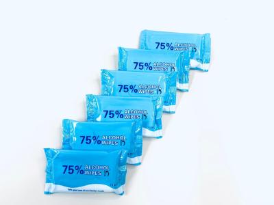 China Private Label Hand Alcohol Isopropyl Disinfectant Wet Wipes for sale