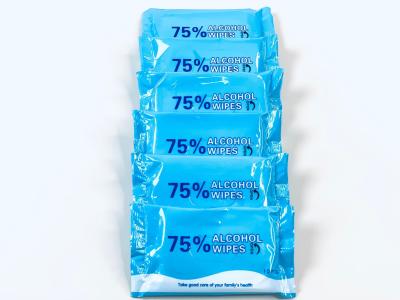 China Household Soft Touch 99.9% Medical Alcohol Wipes for sale