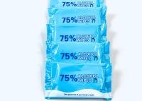China Anti Virus Personal Care 10pcs Disinfectant Wet Wipes for sale