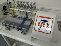China Stain Abrasion Resistant Leather Testing Machine For Clothing / Luggage for sale