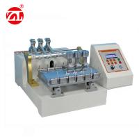 China Stain Abrasion Resistant Leather Testing Machine For Clothing / Luggage for sale