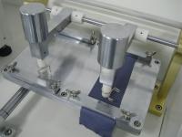 China Friction Color Fastness Leather Testing Machine For Leather Shoes 220V 50hz for sale