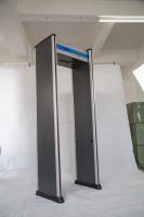 China 6 Zone Walk Through Metal Detector Machine With Door Frame / LED Alarm Light for sale