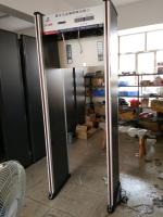 China 6 Zone Walk Through Metal Detector Machine With Door Frame / LED Alarm Light for sale