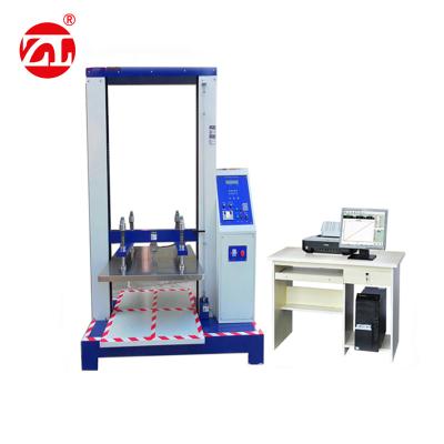 China Computer Servo Single - screen Packaging Compression Strength Testing Machine for sale
