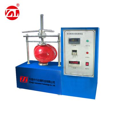 China Crash Lateral Rigidity Helmet Testing Machine With LED Digital Display for sale