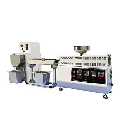 China Small Plastic Laboratory Desktop Single Screw Machine for sale